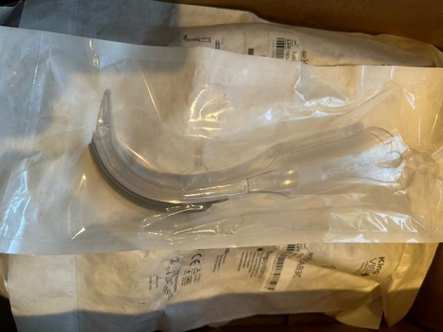 Ambu King Vision Laryngoscope Disposable Channeled aBlade – Size 3 - K ...